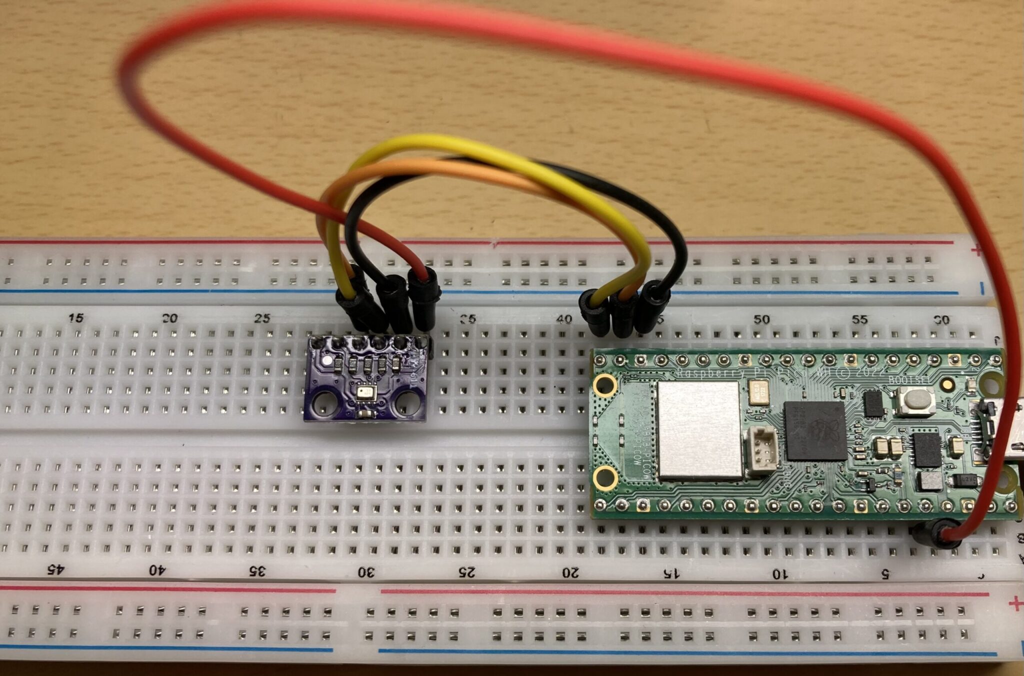 Raspbery pi picoでBMP280を使う【気温気圧取得】 | Ita-log